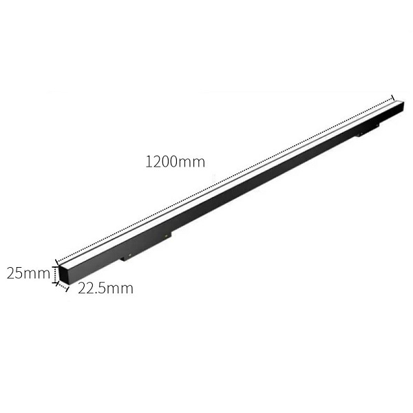 Đèn led ray âm nam châm mặt trắng 48W dài 120cm - ThietBiTaiGia.Com